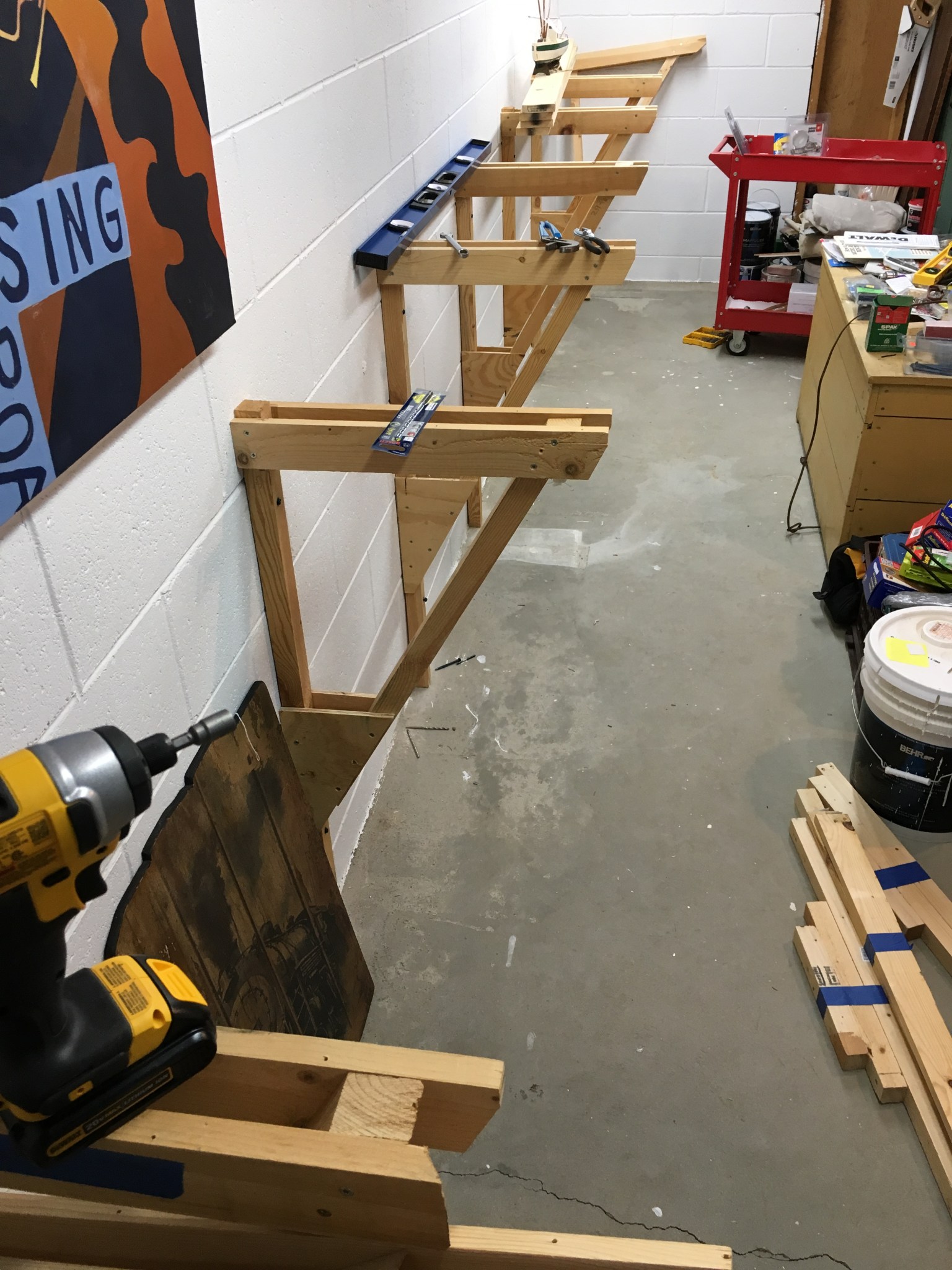 Build Strong Shelf-Style Benchwork – A Coffee State of Mind