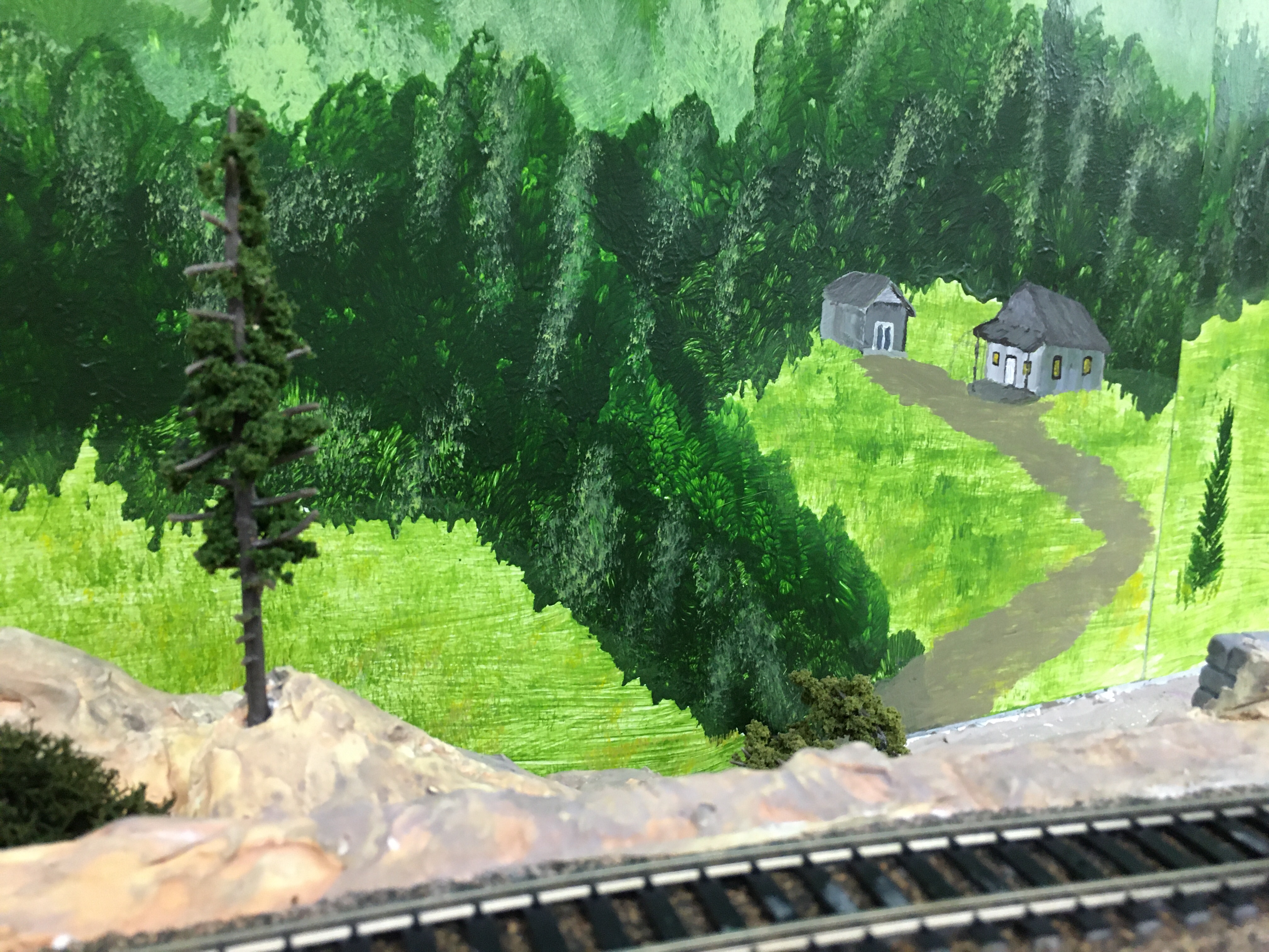 Painting Beautiful Backdrops for Your Model Railroad – A Coffee State ...