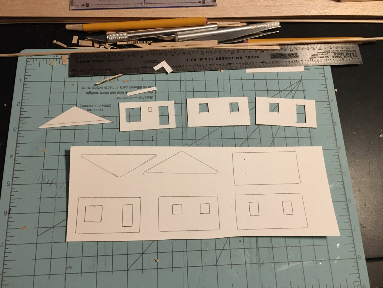 Using Balsa Wood to Scratch Build Structures for Model Railroads – A ...