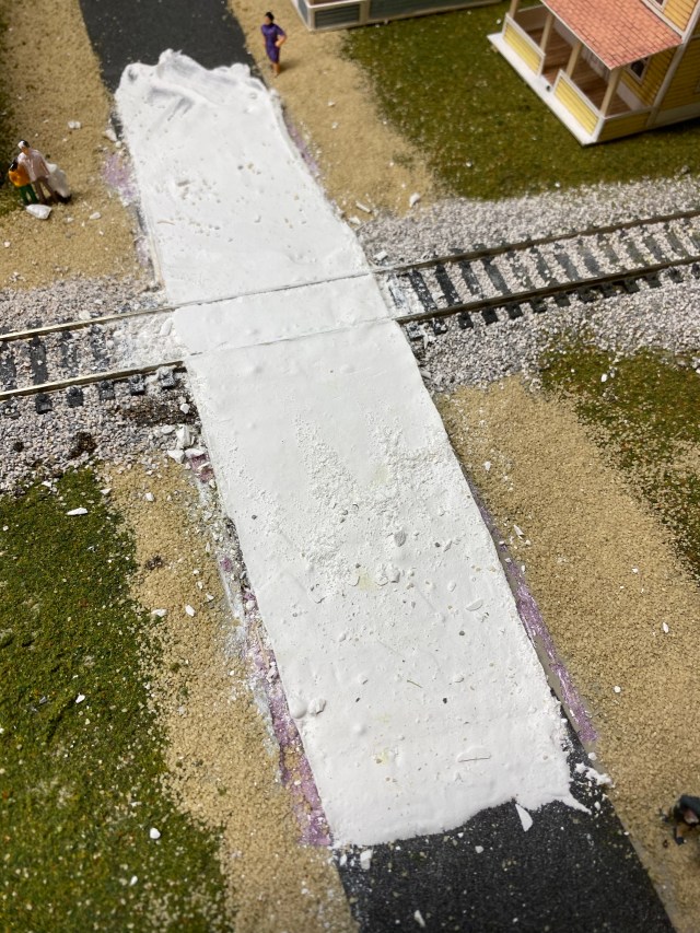 How to Build a Grade Crossing on an HO Scale Model Railroad – A Coffee ...